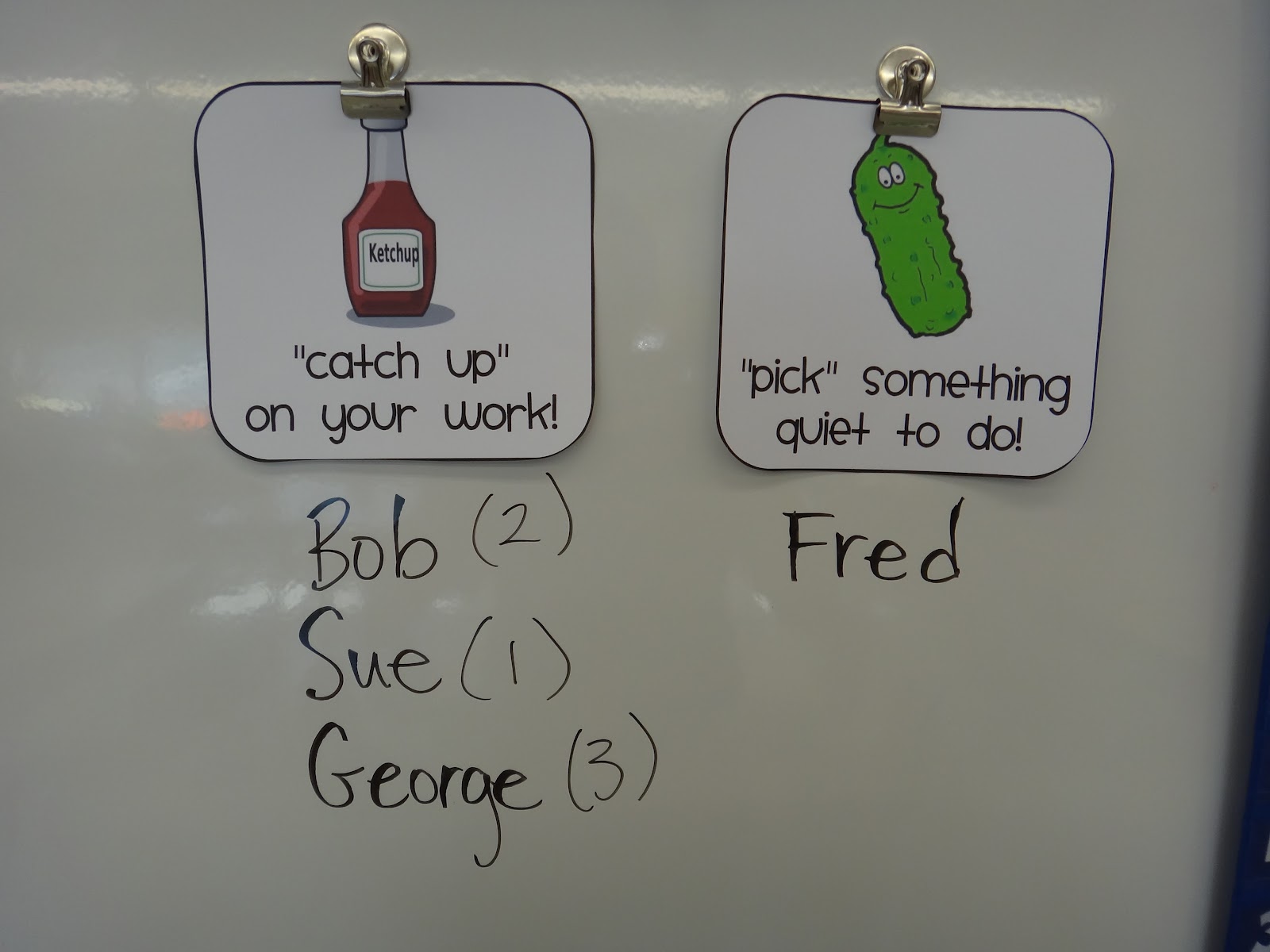 First Grade Garden: Classroom Organization