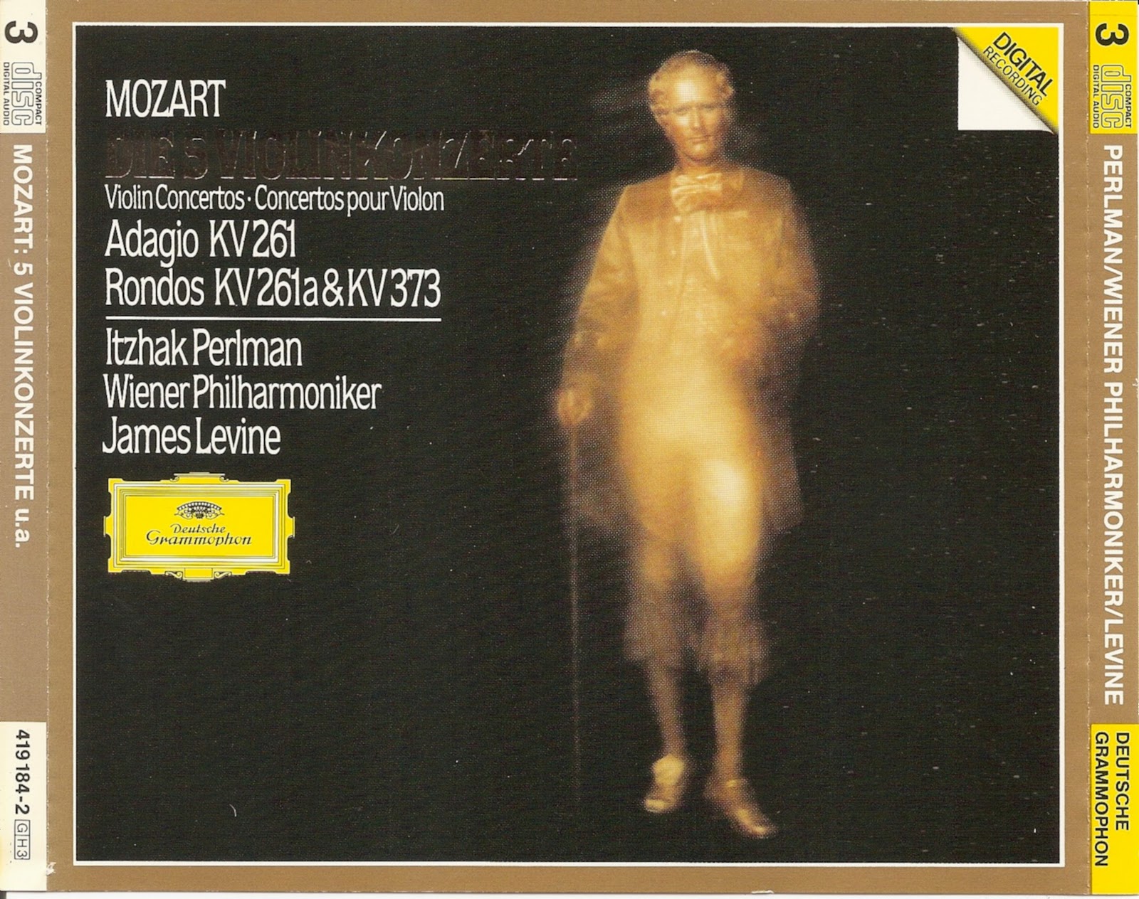 The First Pressing CD Collection: Wolfgang Amadeus Mozart - 5 Violinkonzerte