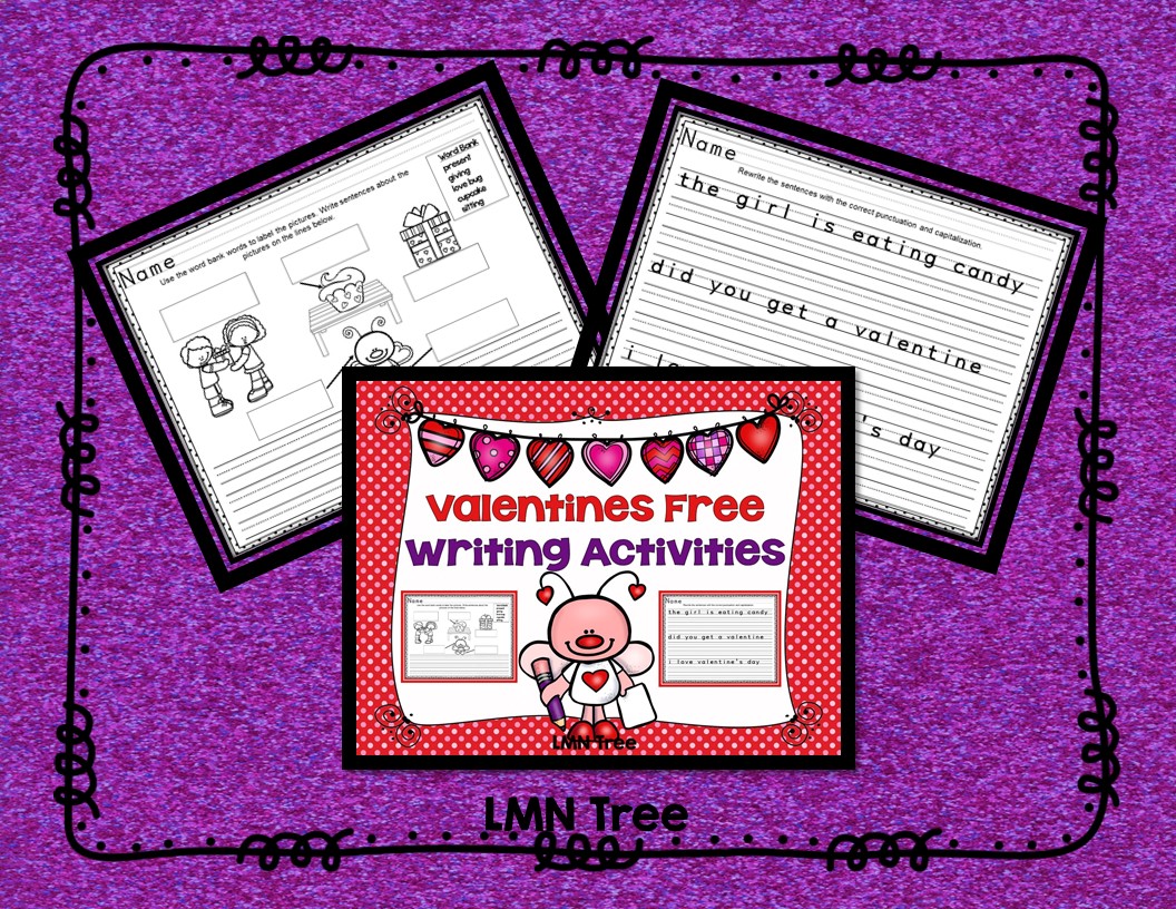 Valentine s Day Writing Activity Packet Classroom Freebies valentine-s-day-writing-activity-packet-classroom-freebies