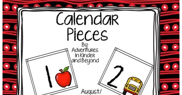 The Best of Teacher Entrepreneurs: FREE MATH LESSON - “Calendar Pieces ...