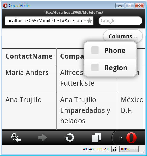 My online Notebook: Using jQuery Mobile Table Options With ASP.NET GridView