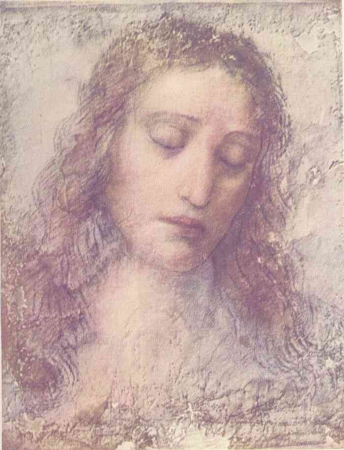 Famous Paintings And Arts The Head Of Christ Painting Of Leonardo Da Vinci famous-paintings-and-arts-the-head-of-christ-painting-of-leonardo-da-vinci