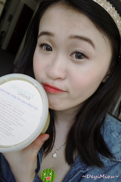 DeyiMizu: Review: Cleopatra's Choice 100% Pure African Shea Butter DeyiMizu: Review: Cleopatra's Choice 100% Pure African Shea Butter