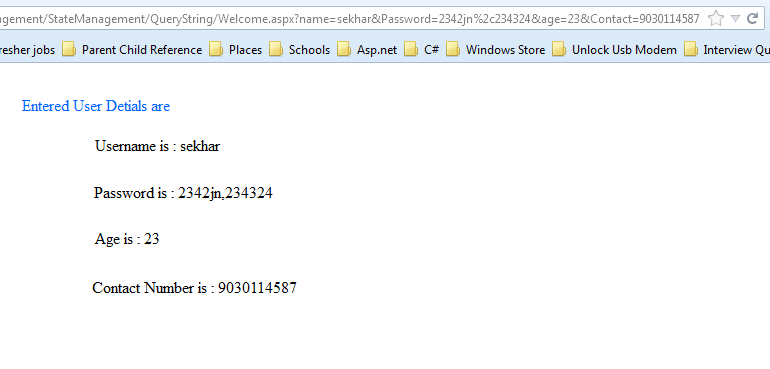 Sekhar Babu How To Pass Multiple Values In QueryString In Asp Net Example sekhar-babu-how-to-pass-multiple-values-in-querystring-in-asp-net-example