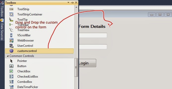 How to create composite custom control and add them into toolbox – Code World Technology