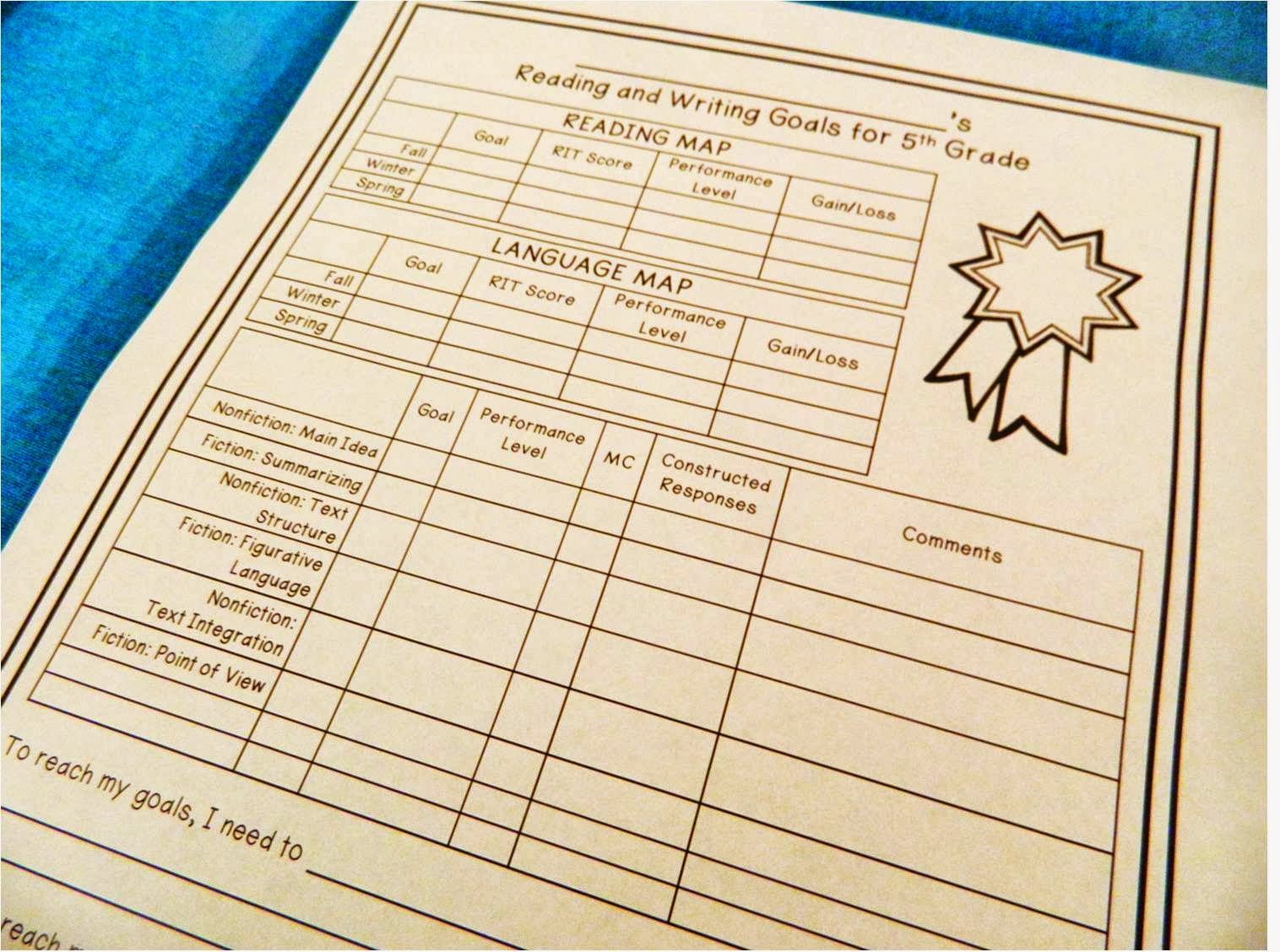 Goal Setting in 5th Grade