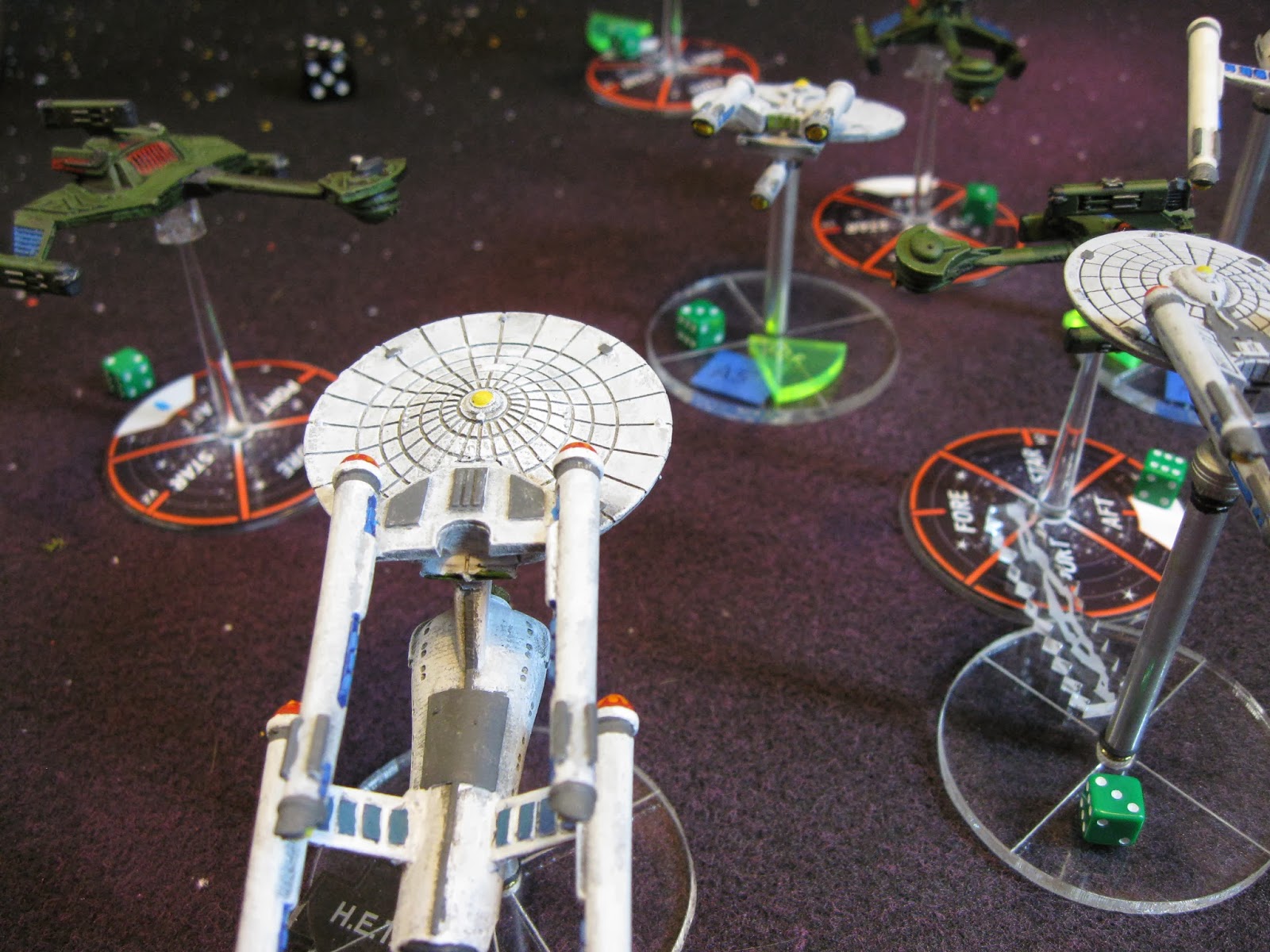 [TMP] "Clash between Klingon and Federation fleets." Topic