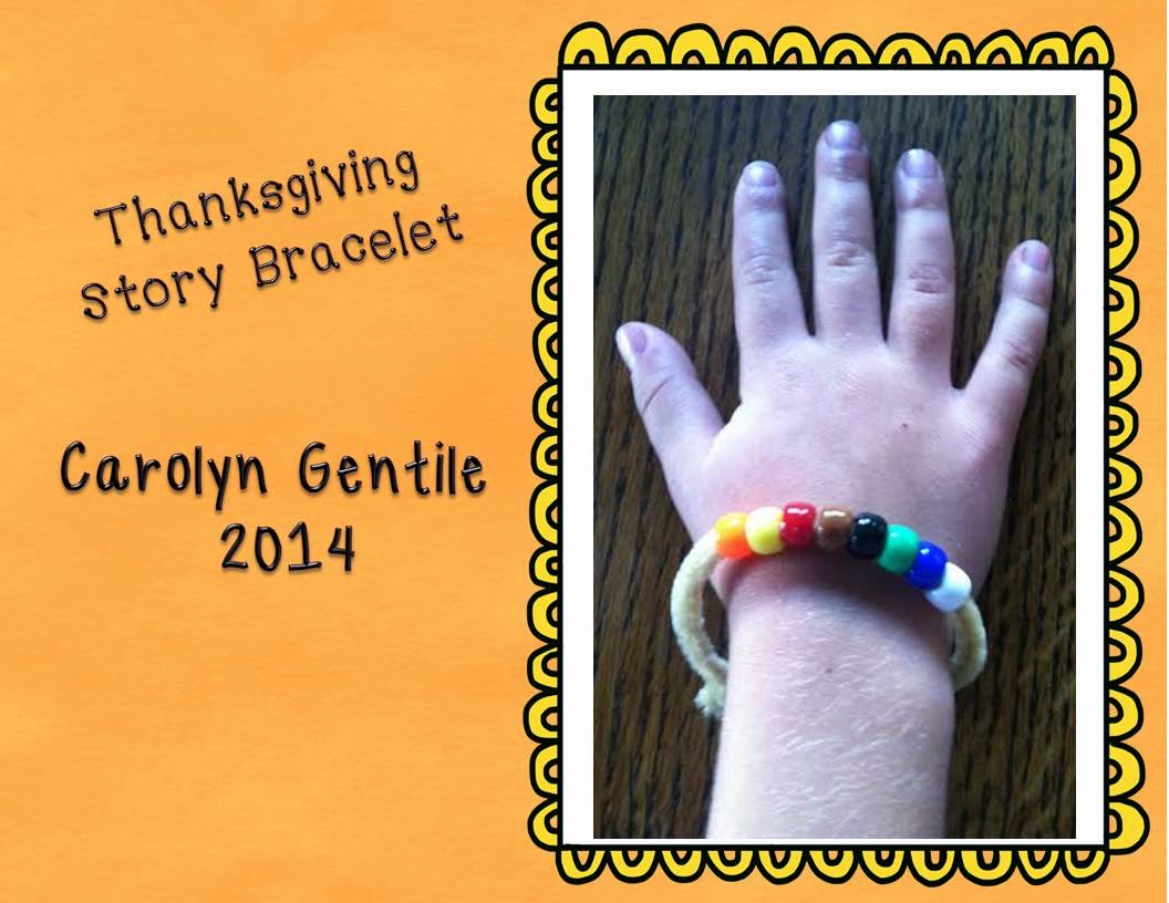 Carolyn's Classroom: Thanksgiving Story Bracelet