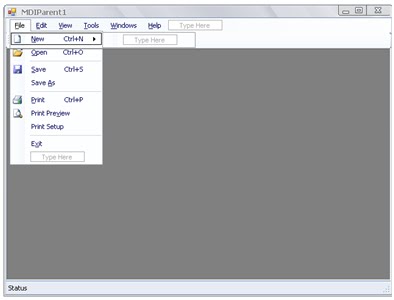 Membuat Menu MdiParent di VB.net | Budiwaroek
