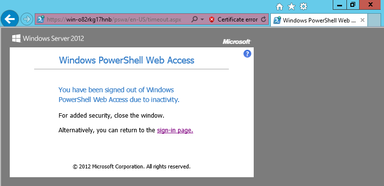 PowerShell WebAccess, Web-Based Windows PowerShell Console – –Virtualize & Automate–