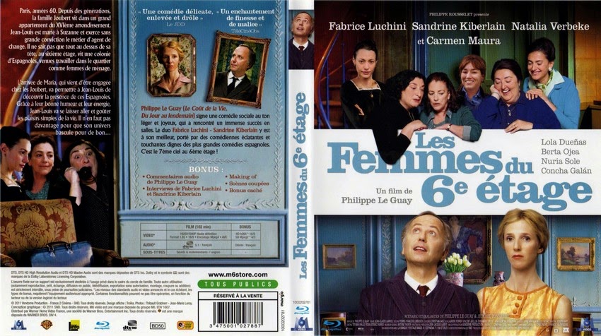 BLU-RAY JAQUETTES BLU-RAY: Les femmes du 6e étage
