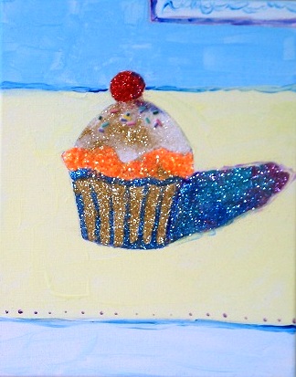 Wayne Thiebaud Cupcake