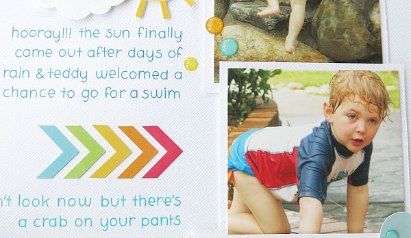 Doodlebug Design Inc Blog: PageMaps Sketch: Crabby Pants Layout by Melinda