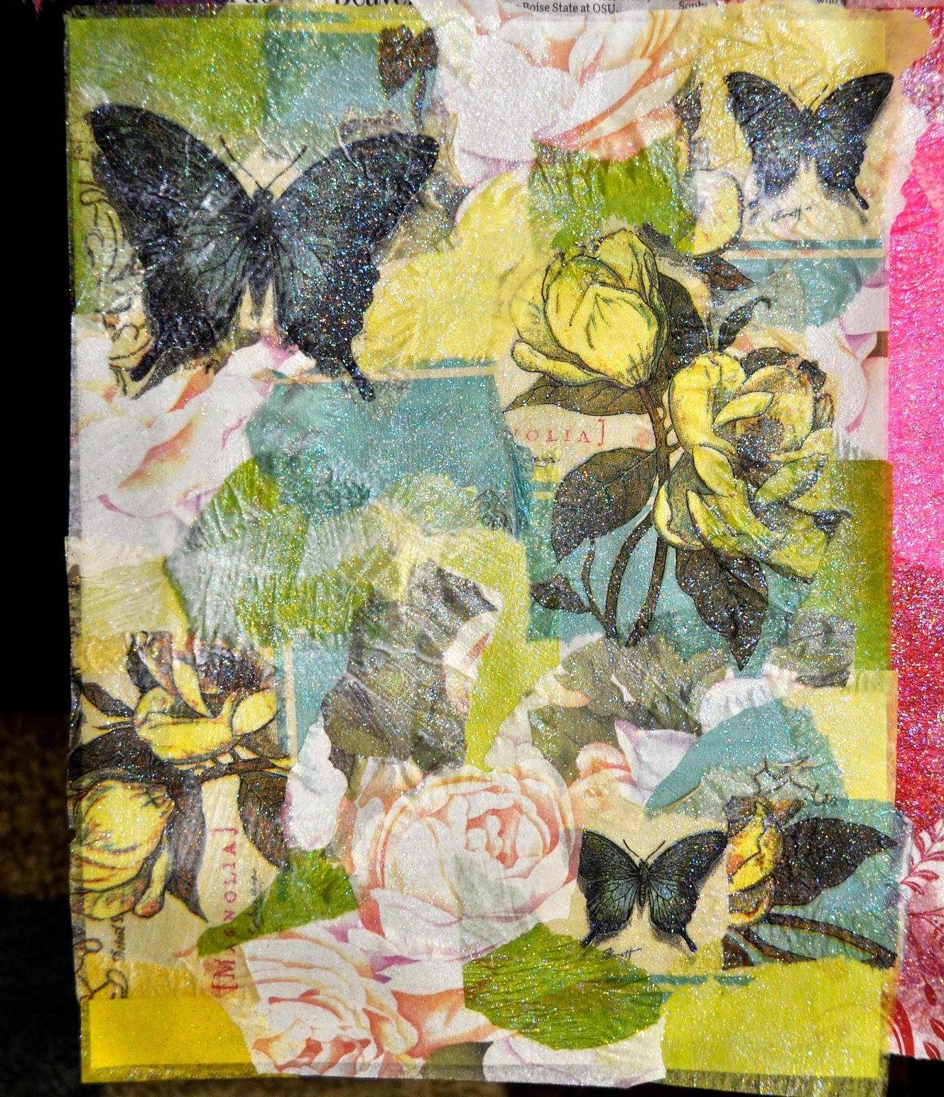 LuAnn Kessi Tissue Paper Collage luann-kessi-tissue-paper-collage
