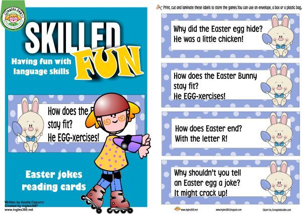 Easter jokes - free - Classroom Freebies