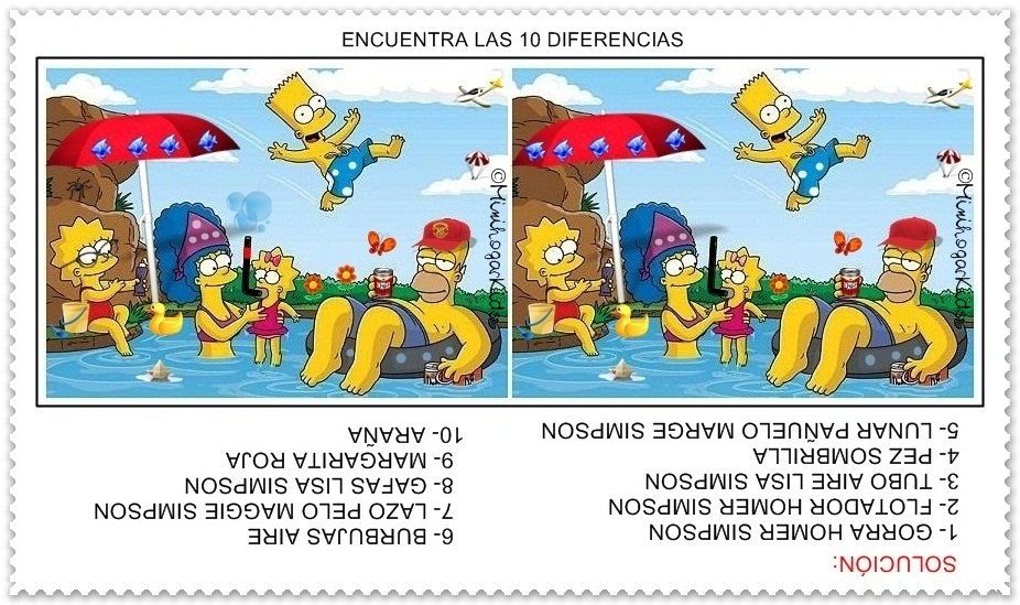 Spanish activities - Printable Find the Differences pictures to ...