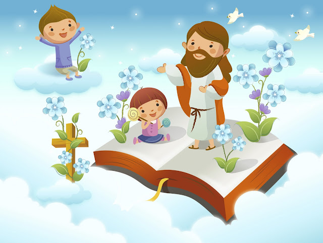 Jesus con niños vectorial - Imagui Jesus con niños vectorial - Imagui