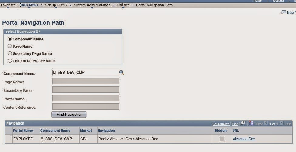 Peoplesoft Tips and Tricks