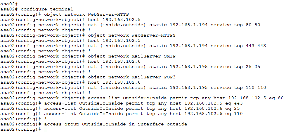 The Accidental Administrator: Configuring Static NAT with single and ... The Accidental Administrator: Configuring Static NAT with single and ...