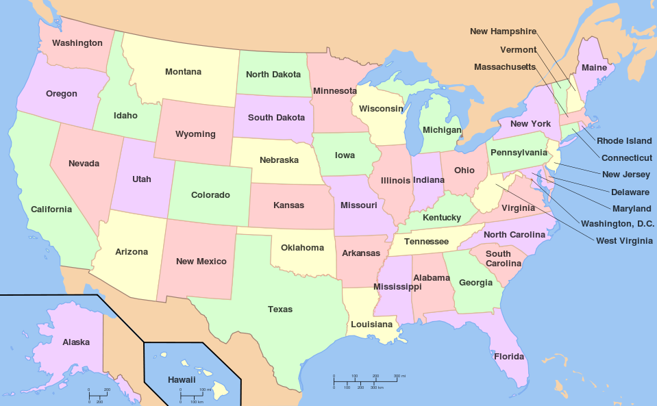 The 50 States of America Quest