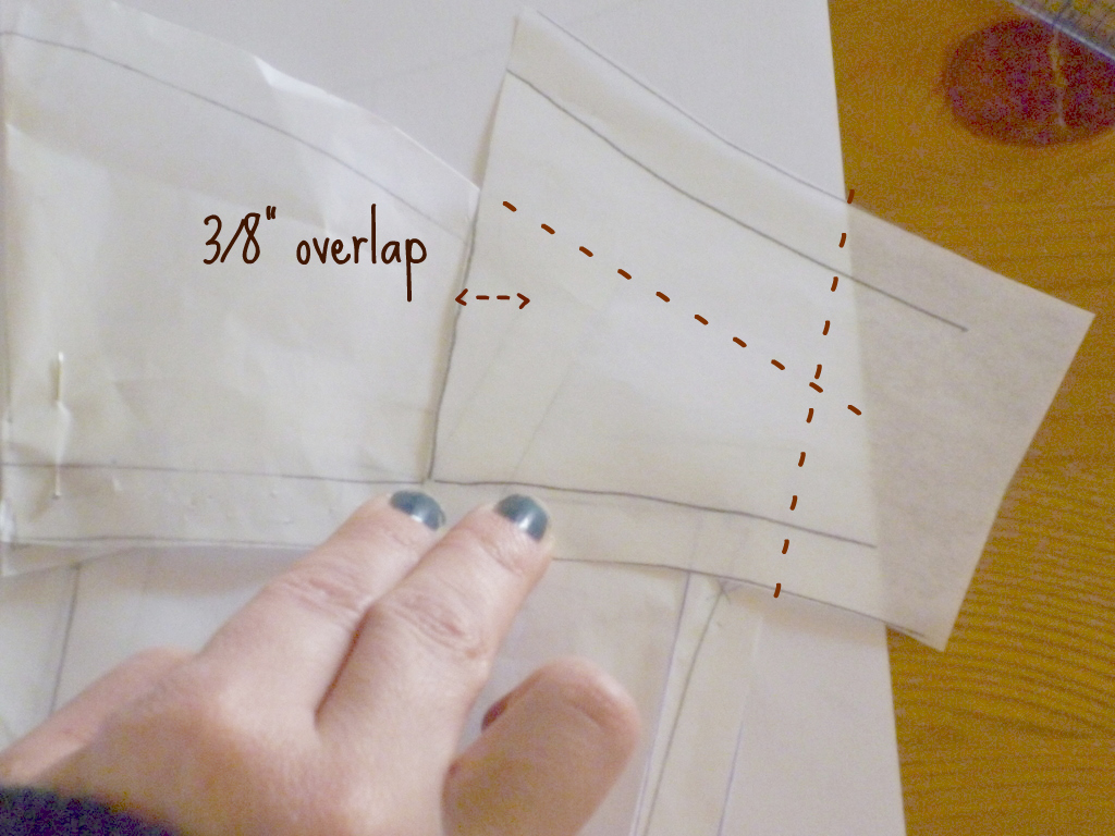 Ohhh Lulu...: Ohh La La Pin Up Sew Along Pt 2... Preparing your Pattern and making adjustments ...