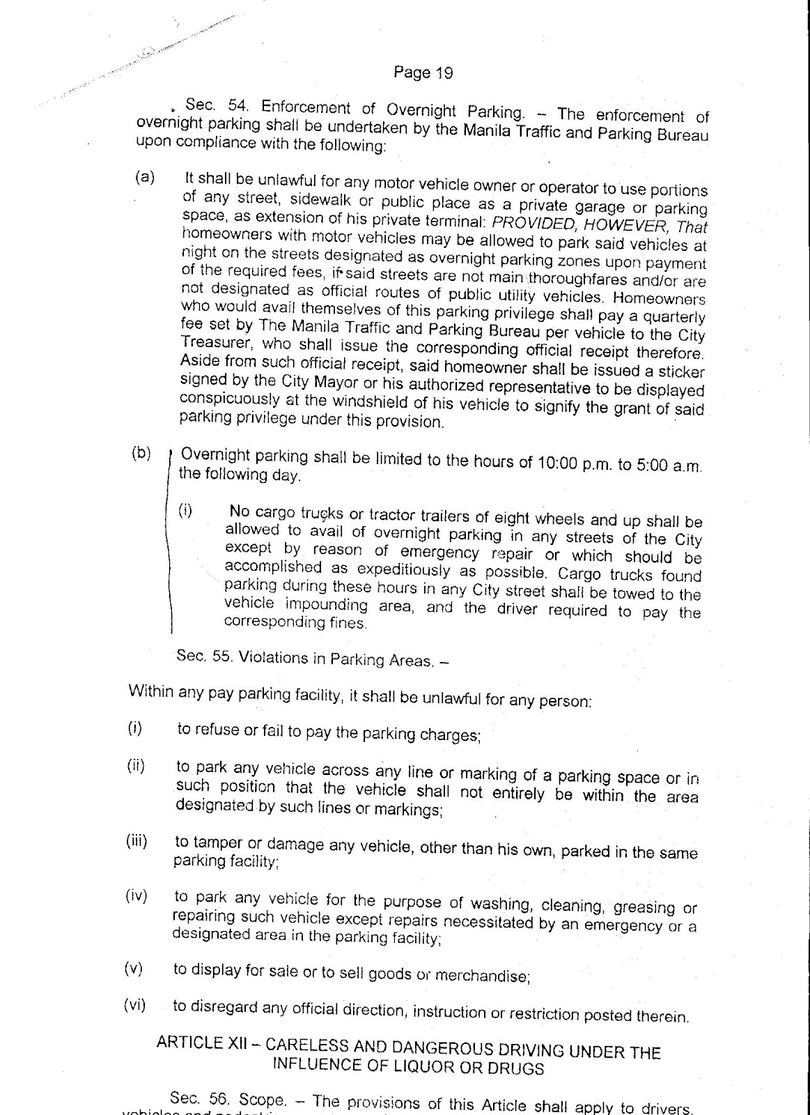 MANILA ORDINANCE NO. 8092 MANILA ORDINANCE NO. 8092