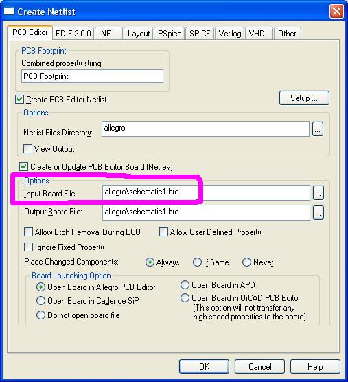 Orcad Session Log Window - fasrspec