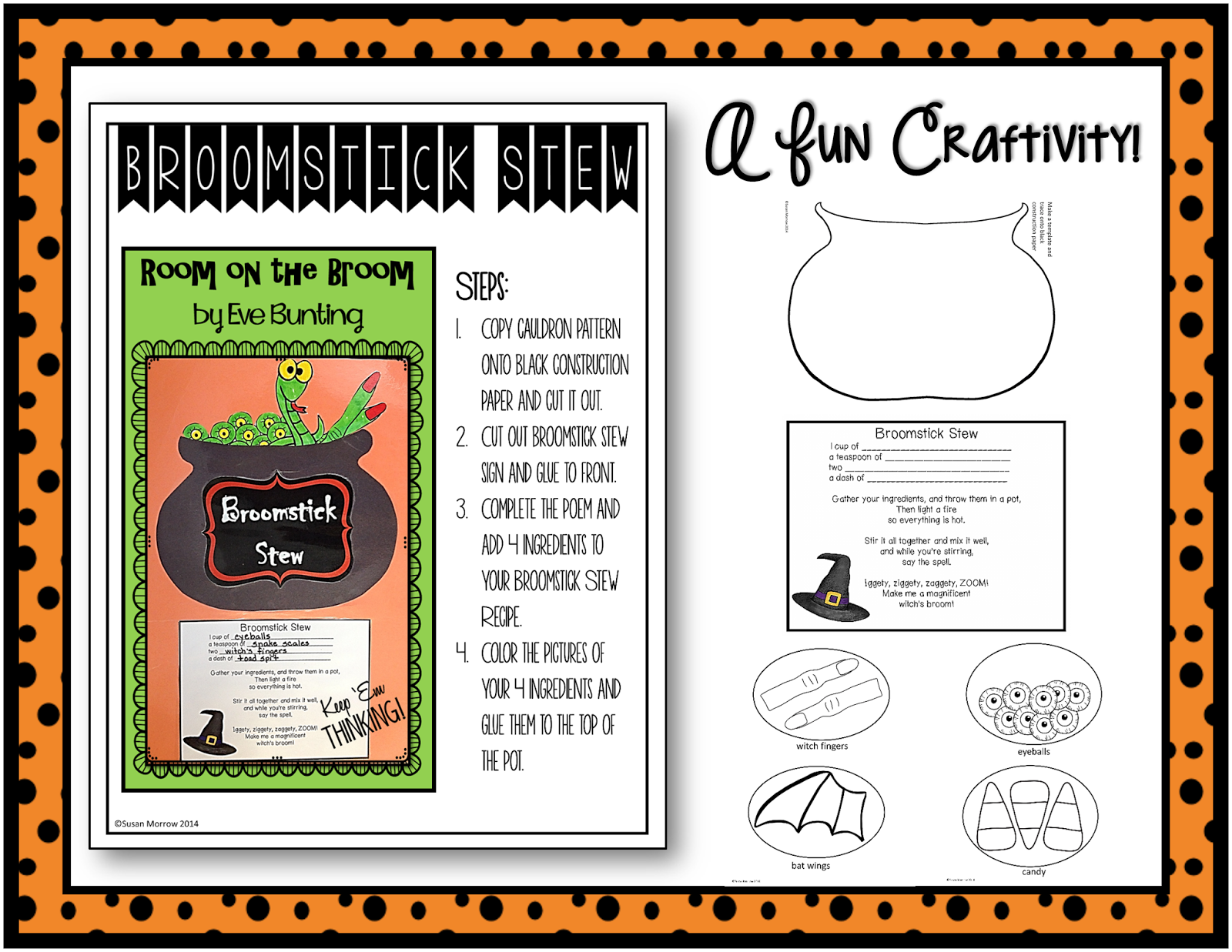 Room On The Broom - A Great Picture Book For Halloween - Keep ‘em Thinking