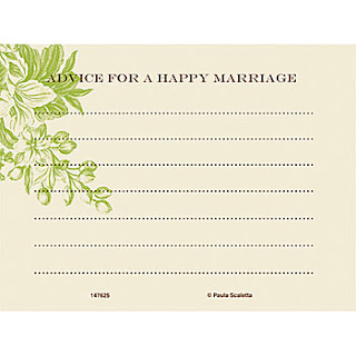 NoLo Weddings & Events: Marriage Advice Cards