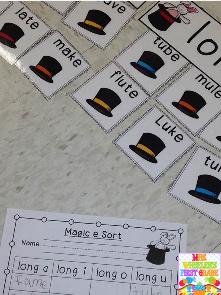 Silent E | Mrs. Wheeler's First Grade Tidbits | Bloglovin’