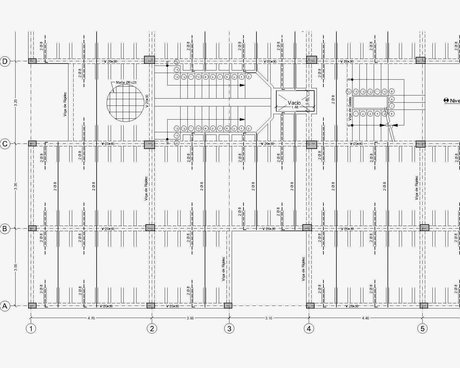 Ingeniería Civil: Hormigón Armado - Dibujo de planos