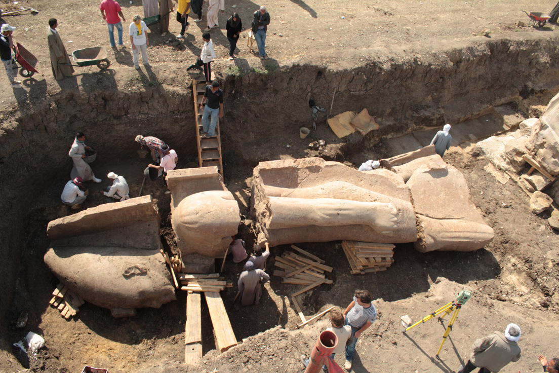 Amenhotep III Statues Unveiled In Egypt - Inquisitr Amenhotep III Statues Unveiled In Egypt - Inquisitr
