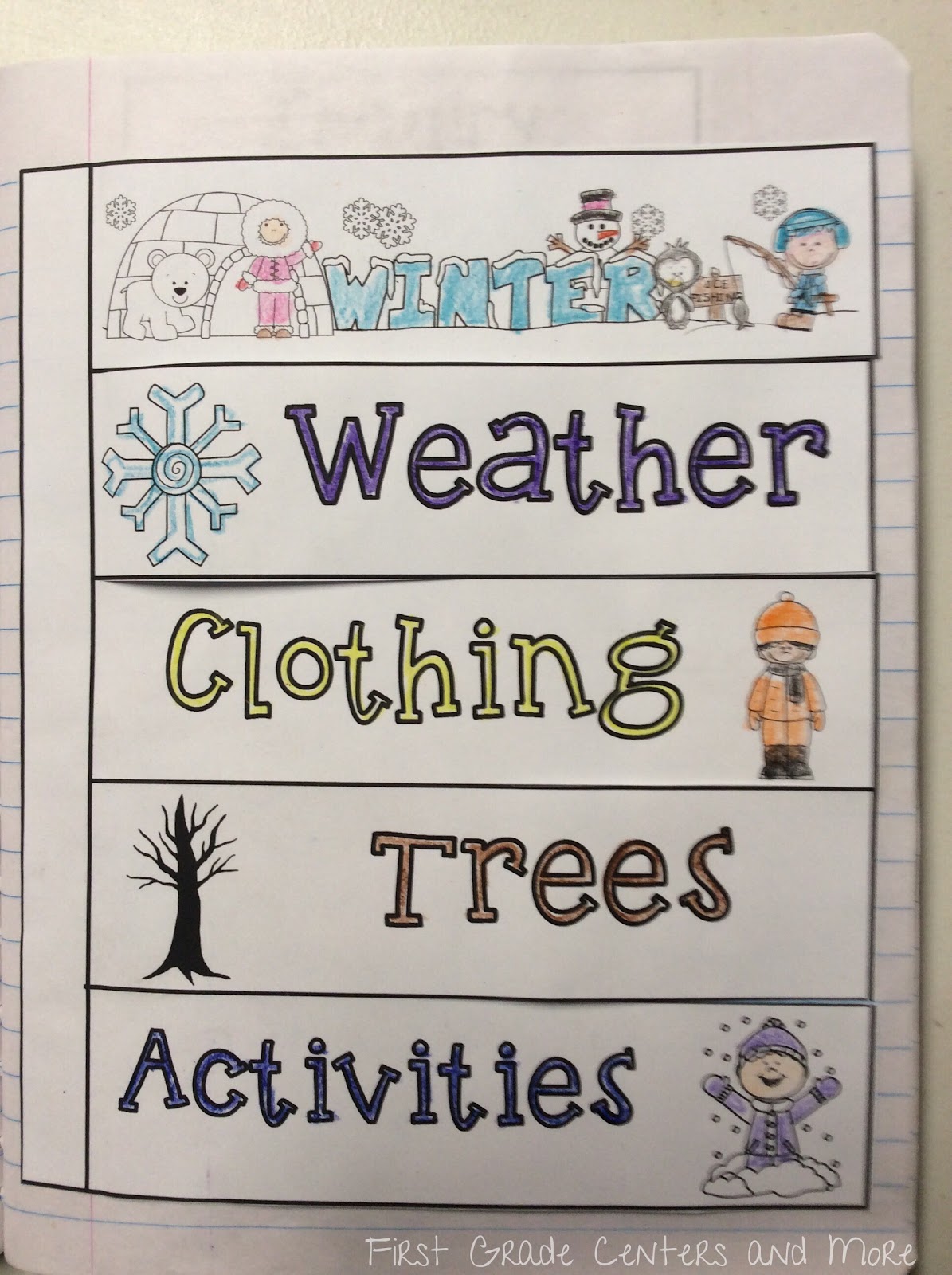 Interactive Science Notebook 1st Grade - First Grade Centers and More