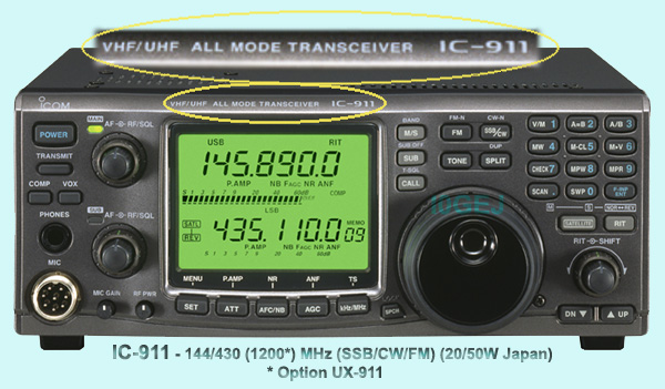 Icom IC-911 Amateur VHF UHF Transceiver - Pro Radio Club - News Technology