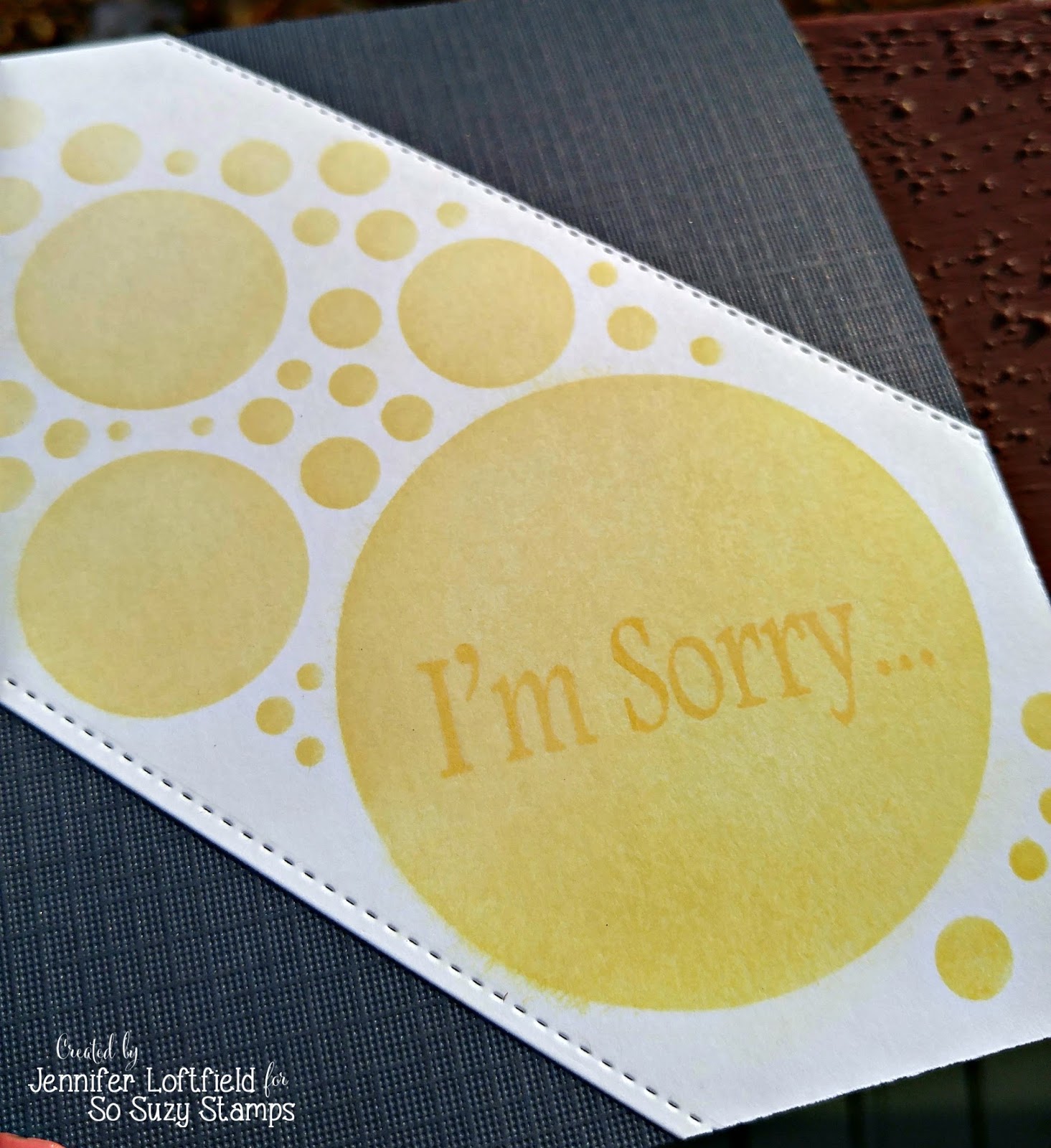 Caffeinated Papercuts: Saying Sorry with Stencils