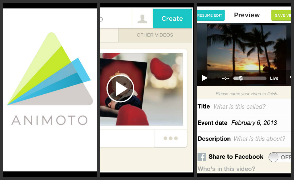 Animoto App Handout - Dr. Lori Elliott