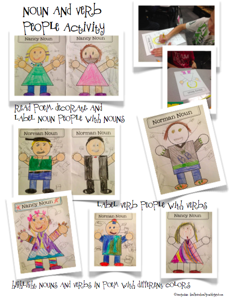 Nouns and Verbs freebie Activity - Goodwinnovate