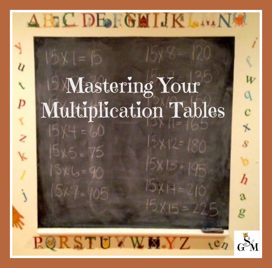 Solagratiamom: Mastering Your Multiplication Tables Solagratiamom: Mastering Your Multiplication Tables