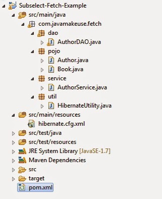 Tutorial - Hibernate 4 subselect fetching example using annotations - JavaMakeUse: Java | Big ...
