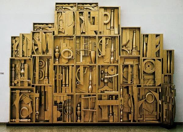 Into The Woods Road Art Studio: Louise Nevelson Assemblages