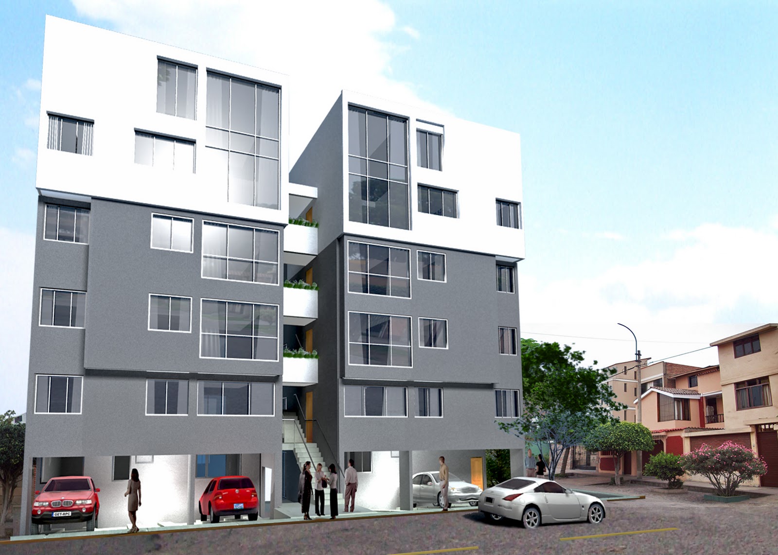 AS3D Arquitectos: Edificios Multifamiliares