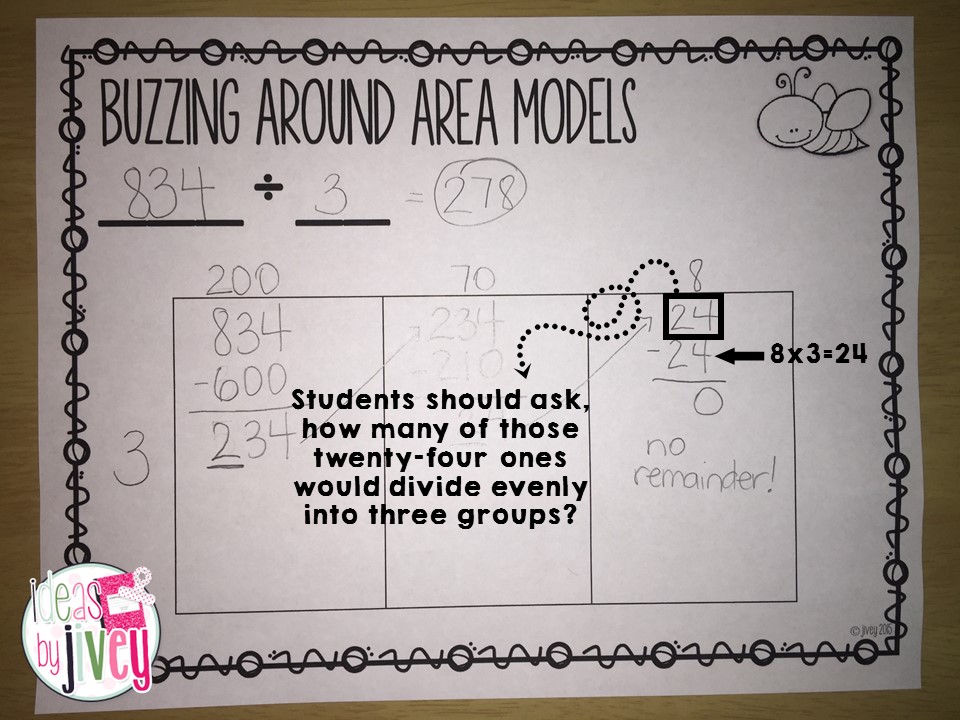 Why I love the Division Area Model (and you should, too)! - Ideas by Jivey