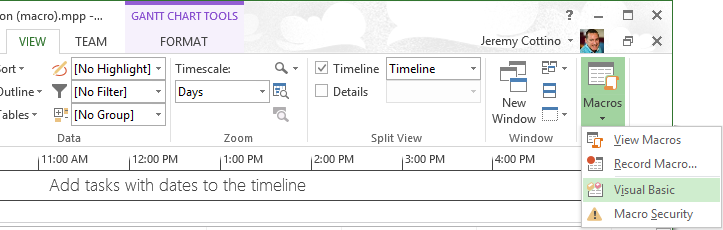 Using PERT to calculate task duration in Microsoft Project