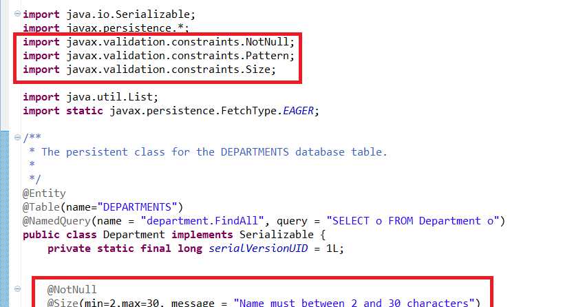 Java / Oracle SOA blog: Using Bean Validation together with ExtVal in ... Java / Oracle SOA blog: Using Bean Validation together with ExtVal in ...