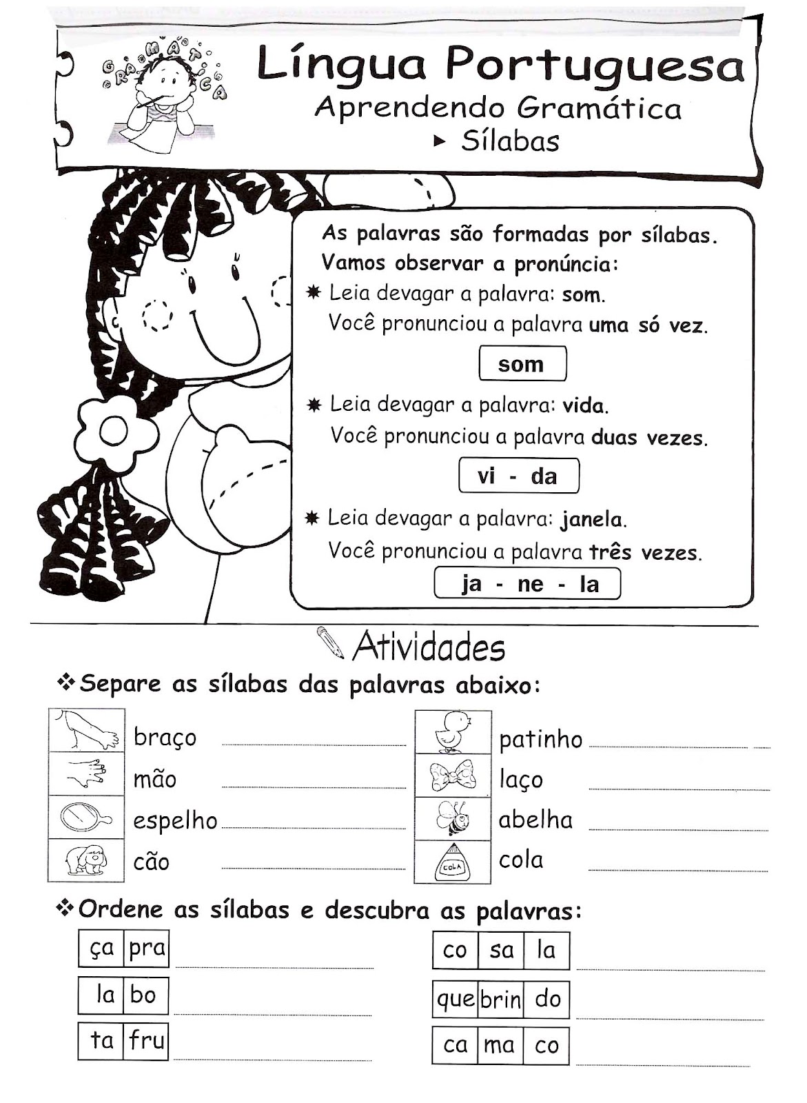 Atividades Com Classes De Palavras - EDUCA Atividades Com Classes De Palavras - EDUCA