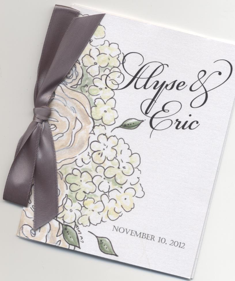 Wedding Programs and their ETIQUETTE- Eight21 Studios
