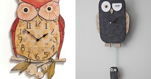 My Owl Barn: Owl Clocks Round-Up