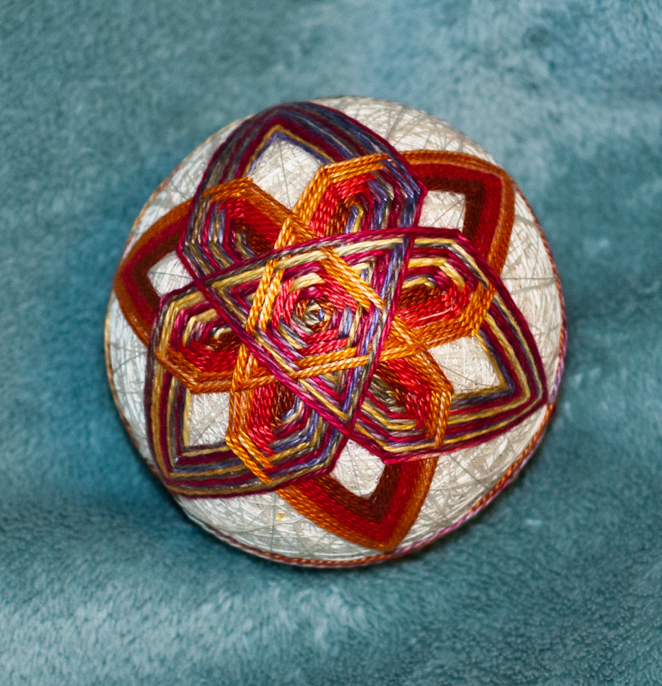 Committed Stitcher: Salsa Temari