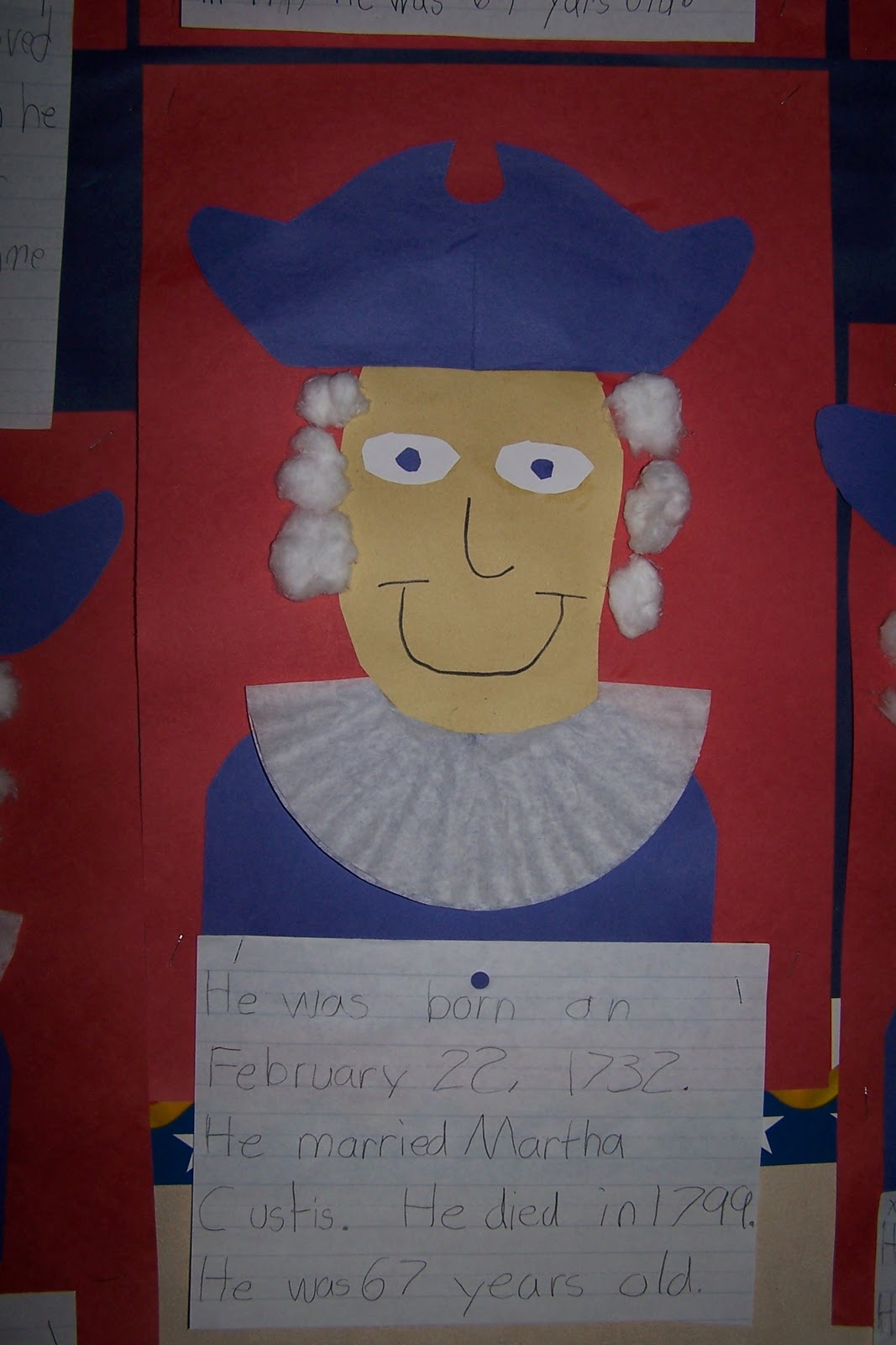 George Washington Hat Craft